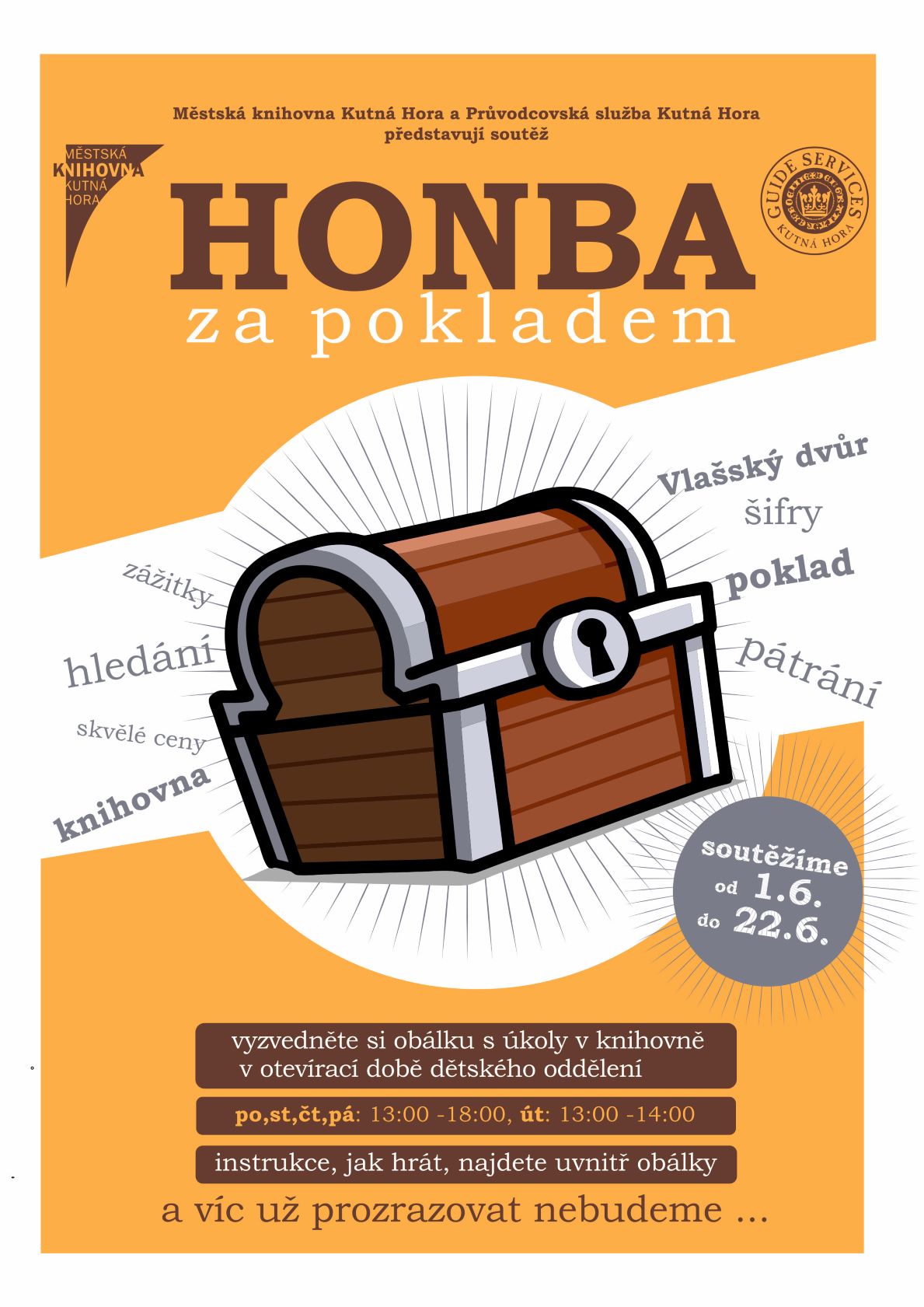 Honba za pokladem – Knihovna Kutná Hora